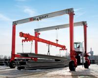 China Wind Power Parts RTG Gantry Cranes In Yard , Hydraulic And All Electric Type for sale