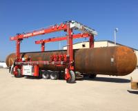 China Wind Power Parts RTG Gantry Cranes In Yard , Hydraulic And All Electric Type for sale