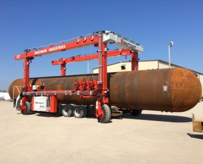China Wind Power Parts RTG Gantry Cranes In Yard , Hydraulic And All Electric Type for sale
