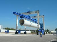 China Hydraulic Mobile Straddle Cranes MST For Wind And Nuclear Plants for sale
