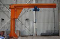China 2000kg Pillar Mounted Jib Crane Lifting Machine With 360 ° Rotating Color Customized for sale