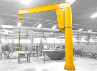 China Rotating Jib Crane Hoist Floor Mounted Customized Outreach 2~10m 1000~5000kg for sale