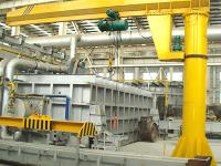 China Floor Mounted Rotating Jib Crane 1000kg With Wire Rope Hoist for sale