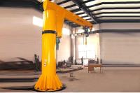 China Pillar Mounted Jib Crane Hoist 500~1000kg With A3 A5 Class for sale