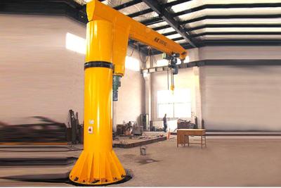 China Pillar Mounted Jib Crane Hoist 500~1000kg With A3 A5 Class for sale