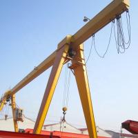 China Single Girder Rail Mounted Gantry Crane Customized 5 10 20 30 Ton With Cantilever for sale