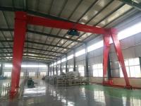 China Single Girder Rail Mounted Gantry Crane Customized 5 10 20 30 Ton With Cantilever for sale