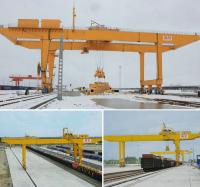 China Gantry Crane 100ton 120t 200 Ton 250 Ton 300 Ton 400 Ton 500 Ton With Rail Track for sale