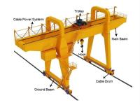 China Used Electric Double Girder Gantry Crane Box Type Granite Marble Stone Hoisting for sale