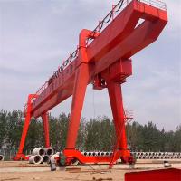 China MG Model Double Beam Mobile Rail Mounted Gantry Crane For Steel Factory for sale