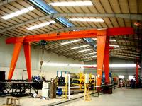 China Tavol Double Girder Mobile Gantry Crane CE Certificated 5 Ton To 50 Ton for sale