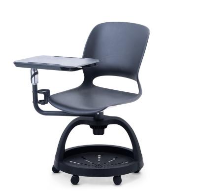 China School Training Room Chair With Writing Pad And Storage Bracket Plastic Student Chair for sale