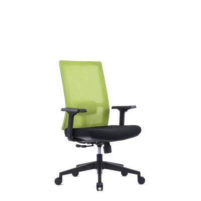 China Mid-back Office Chairs Furniture with Luxury Lumbar Back Support and BIFMA Certificate for sale
