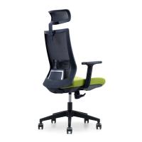 China Adjustable Armrest and Headrest Office Mesh Chair for Modern High Back Ergonomic Design for sale