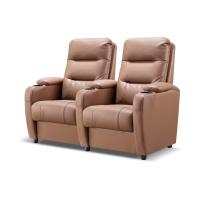 China Modern Design Movie Theater Couches Headrest Support Customization for sale