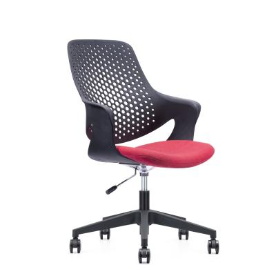 China Commercial Office Plastic Chair Movable Full Mesh Ergonomic Chair Waterproof for sale