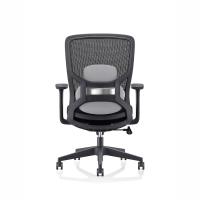 China Customizable Mesh Executive Office Chair with Adjustable Armrest and Swivel Base for sale
