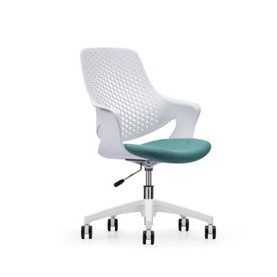 China Stain Resistant Plastic Rolling Chair Breathable Surface Heavy Duty Support for sale