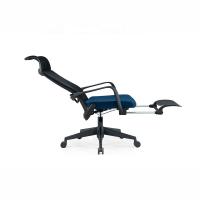 China Modern Design Heavy Duty Swivel Office Chair with Footrest and Adjustable Backrest for sale