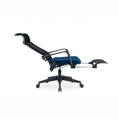 China Modern Design Heavy Duty Swivel Office Chair with Footrest and Adjustable Backrest for sale