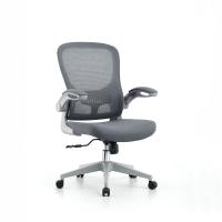 China Adjustable Grey Mesh Swivel Executive Foam Ergonomic Office Chair for Home/Hotel/School for sale