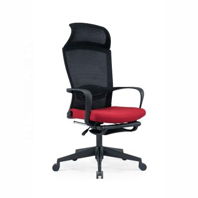 China Comfortable Ergonomic High Back Mesh Office Chair with Adjustable Lumbar Support for sale