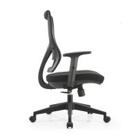 China Foshan Black Swivel Fabric Mesh Executive Office Chairs for Home Office 650*580*960-1060mm for sale