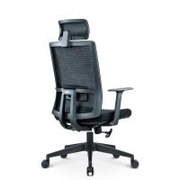 China Certificate BIFMA Modern High Back Revolving Manager Boss Chair with Seat Cushion for sale