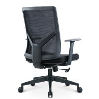 China Backrest Adjustable Computer Desk Chair High Back 360 Swivel Mesh Fabric Office Chair for sale