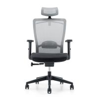 China Adjustable Armrest Modern Swivel High Back Ergonomic Mesh Office Chair 650*690*1150-1250mm for sale