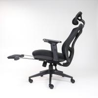 China Modern Ergonomic Swivel Office Chair With Adjustable Headrest And Mesh Lumbar Support for sale