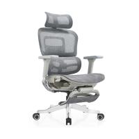 China Full Mesh Adjustable Height Gray Office Chair for Easy Movement and Comfortable Work for sale