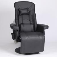 China Black Racing Style Luxury Gaming Chair With Cup Holder And Footrest Multi Dimensional for sale