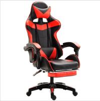 China Modern PVC Leather Gaming Chair Backrest Adjustable Custom Gaming Chair for sale