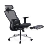 China Adjustable height office manager chair featuring adjustable armrest durable materials and ergonomic support for long hours for sale