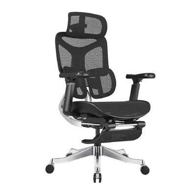 China Modern 5D Armrest Adjustable Guangzhou Executive Swivel Reclining Sleeping Chair Mesh Ergonomic Office Chair with Lumbar Support for sale