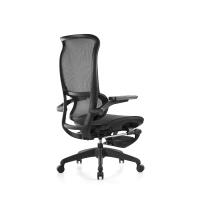 China Free Sample High Back Ergonomic Lifting M37 Height Adjustable Arm Swivel Mesh Office Computer Chair With Headrest and Footrest for sale