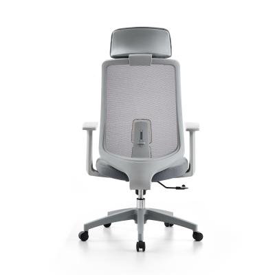 China Modern Office Chair Ergonomic Mesh Armrest Adjustable Swivel Executive Ergonomic Mesh Office Chair Lumbar Support Free Shipping for sale