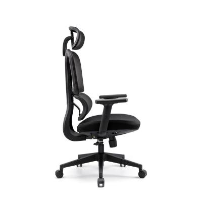 China Modern Cheap High End Computer Swivel Chair Adjustable Arm Mesh Back Chair Executive Ergonomic Office Chair With Lumbar Support for sale