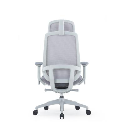 China Foshan Supplier Comfortable Swivel Office Chair Luxury Modern Revolving Mesh Fabric 4D Armrest Adjustable Ergonomic Office Chair for sale