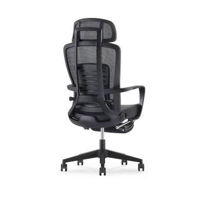 China Foshan Modern Office Furniture Comfortable Armrest Adjustable Swivel Mesh Executive Ergonomic Office Chair With Lumbar Support for sale