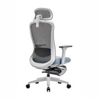China Luxury Comfortable Swivel Office Chair Modern Ergonomic Mesh Executive Desk Chair Adjustable Headrest Revolving Lift Chair Home for sale