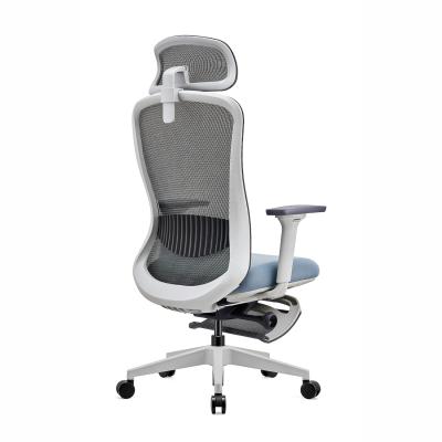 China Luxury Comfortable Swivel Office Chair Modern Ergonomic Mesh Executive Desk Chair Adjustable Headrest Revolving Lift Chair Home for sale