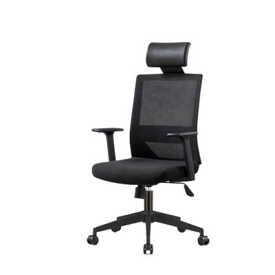 China Ergonomic High Quality Executive Office Chair Durable Fabric Design Adjustable Armrest Multifunctional Mechanism Modern Style for sale