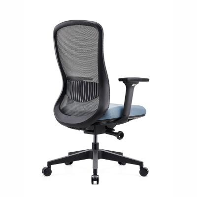 China Office Furniture Silla De Oficina Swivel Revolving 4D Adjustable Arm Mid Back Mesh Office Chair Ergonomic Computer Desk Chair for sale