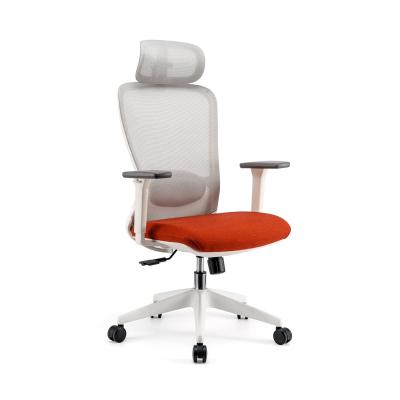 China Mesh Ergonomic Office Chair 2D Armrest Fabric Recliner With Adjustable Headrest and Swivel Feature Cheapest Modern Office Chair for sale