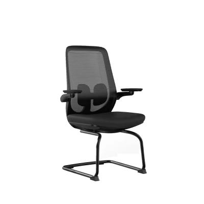 China Y-SEATER Mid-back Mesh Office Conference Chair 2D Arm Ergonomic Luxury Office Chair Office Reception Chair Cadeira De Secretario for sale