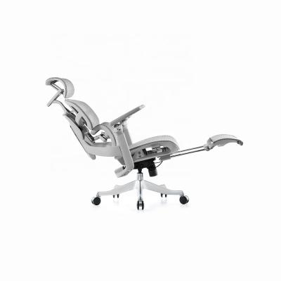 China Luxury Full Mesh Office Ergonomic Task Swivel Chair Space-saving Lumbar Support Modern Office Lunch Break Chair with 6D Armrest for sale