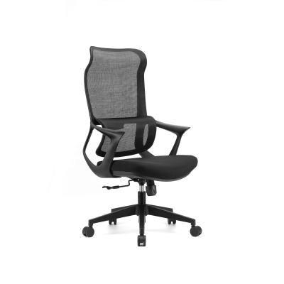 China Y-SEATER ODM OEM Black Mid Back Office Swivel Task Executive Mesh Chair for Office Ergonomic Reving Available Cadeira Escritoria for sale