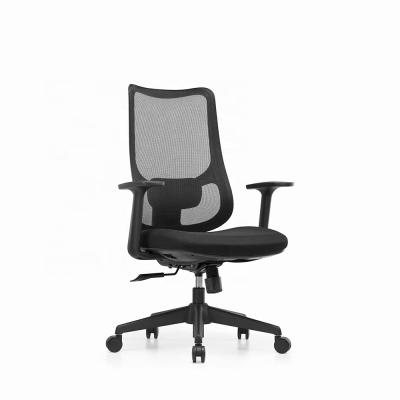 China Factory Direct Wholesale Mid-back Mesh Task Swivel Recliner Adjustable Ergonomic Revolving Office Chair Cadeira De Escritorio for sale